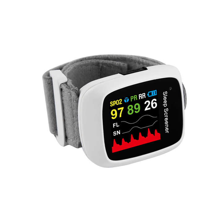 Wrist Pulse Oximeter with SpO2 Pulse Rate Measuring Sleep Monitoring