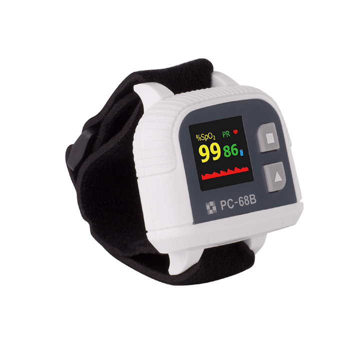 Wrist Pulse Oximeter with SpO2 Pulse Rate Measuring Sleep Monitoring