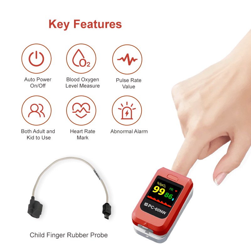 Lepu Creative Medical Pulse Oximeter EKG Machine Vital Signs Monitor
